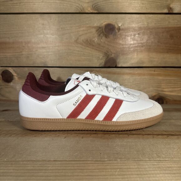 adidas | Shoes | New Mens Size 85 Adidas Samba Og White Better Scarlet ...